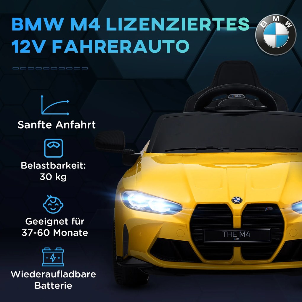 Dětské elektroauto AIYAPLAY 12V s dálkovým ovládáním 2.4G, zavěšením, měkkým startem, MP3, USB, LED světly, klaksonem, rychlostí 3-5 km/h, pro děti 3…