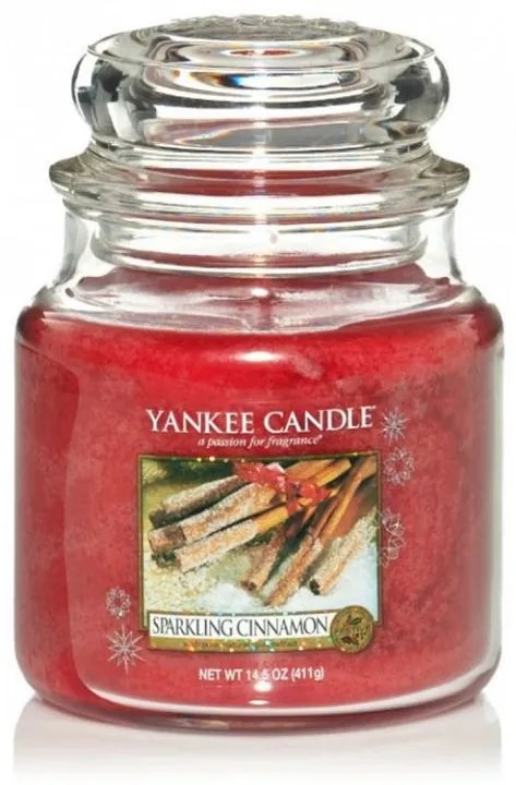 Yankee Candle Classic vonná svíčka Sparkling Cinnamon 411 g