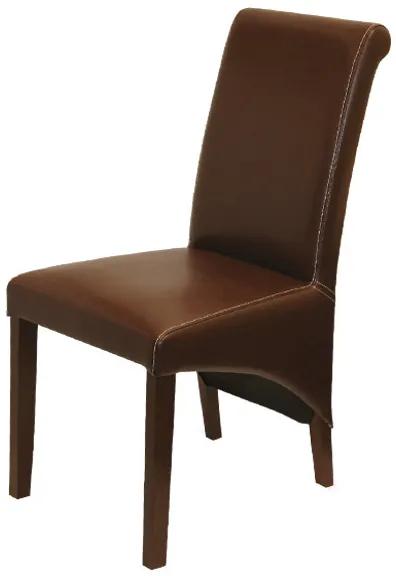Bradop Židle celočalouněná LEONA buková Z117 DS - DUB SONOMA 572 - ASTON-572