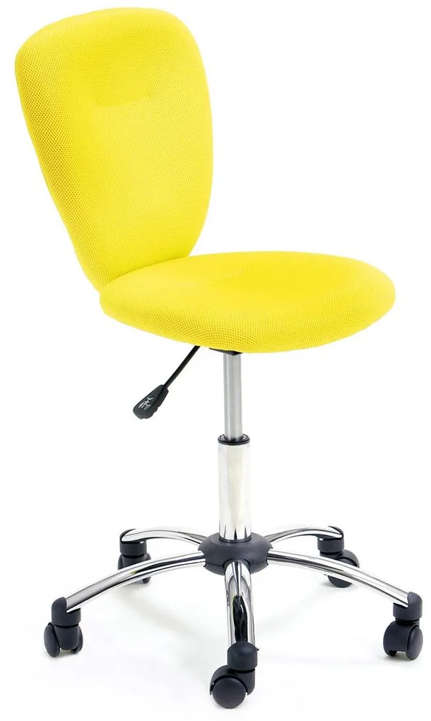Interlink Dětská otočná židle Torry (žlutá), Barva: žlutá - 4010340831192