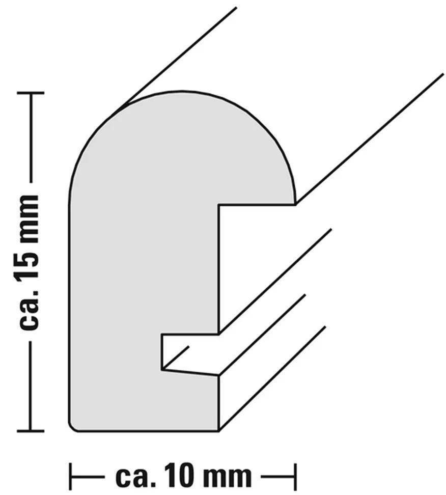 Hama rámeček dřevěný PHOENIX černý, 18x24 cm