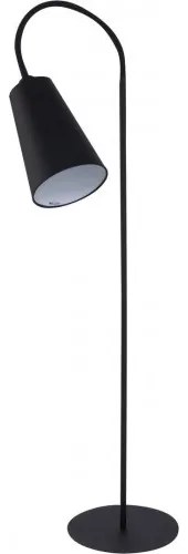 TK Lighting WIRE BLACK,STOJACÍ LAMPA,černá, výška 145 cm