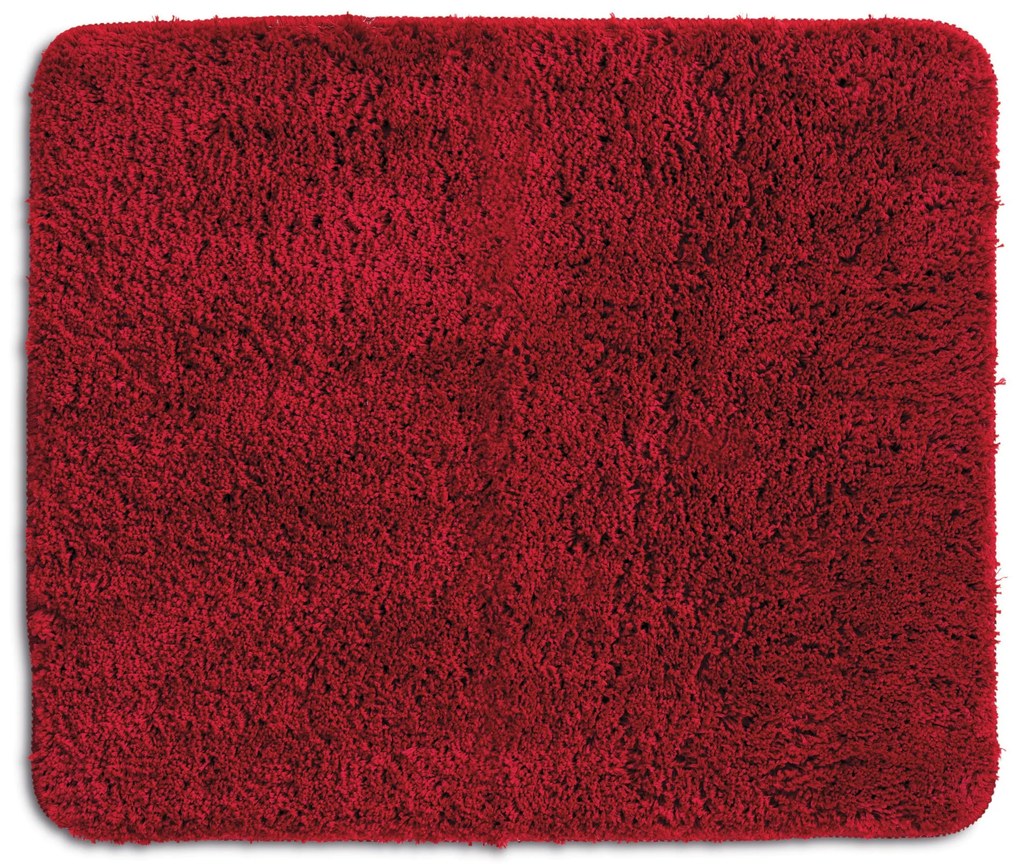 KELA Koupelnová předložka LIVANA 100% polyester 120x70cm červená KL-20690