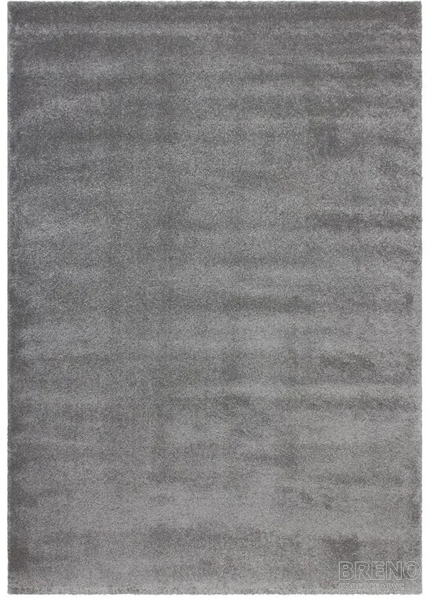 Breno Kusový koberec SOFTTOUCH 700 silver, 120x170 cm, Stříbrná