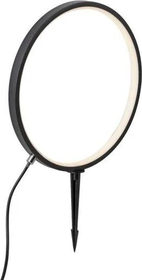LD 19510-18 ZIRKULU LED venkovní svítidlo se zápichem průměr 32cm černá IP65 s časovačem do zahrady 3000K - JUST LIGHT
