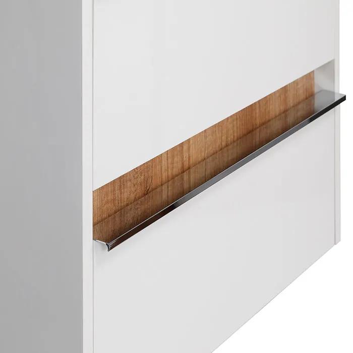 A-Interiéry Koupelnová skříňka s keramickým umyvadlem Flume 60 - flume_60