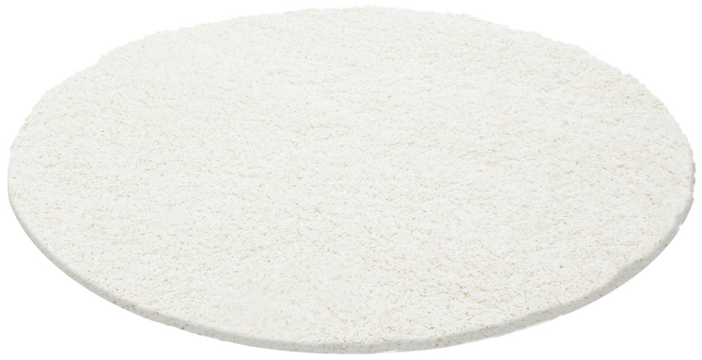 Ayyildiz koberce Kusový koberec Dream Shaggy 4000 Cream kruh - 80x80 (průměr) kruh cm