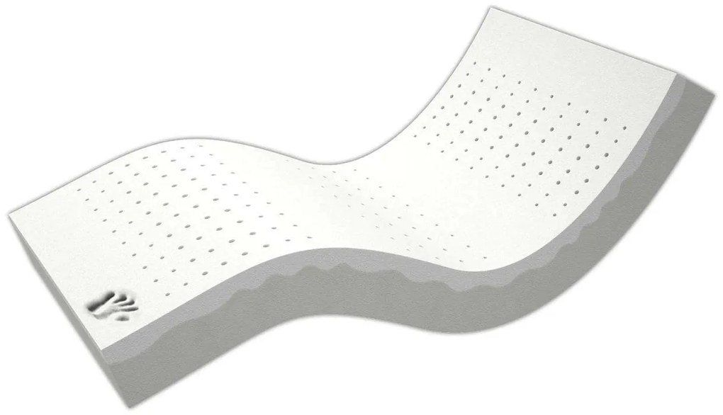 Zdravotní matrace Postelia VISCO AVENA AIR SOFT 210 x 100 cm - Výška jádra: 20 cm + výška potahu