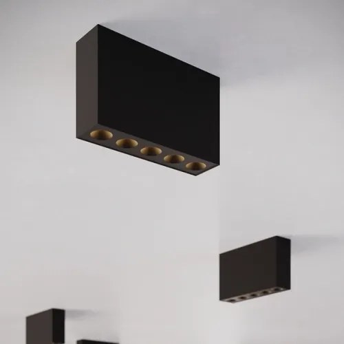 Stropní LED svítidlo SOLLUX SOLE černé 11W SL.1212