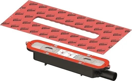 Tece Tecedrainprofile sifon plast černá 673001