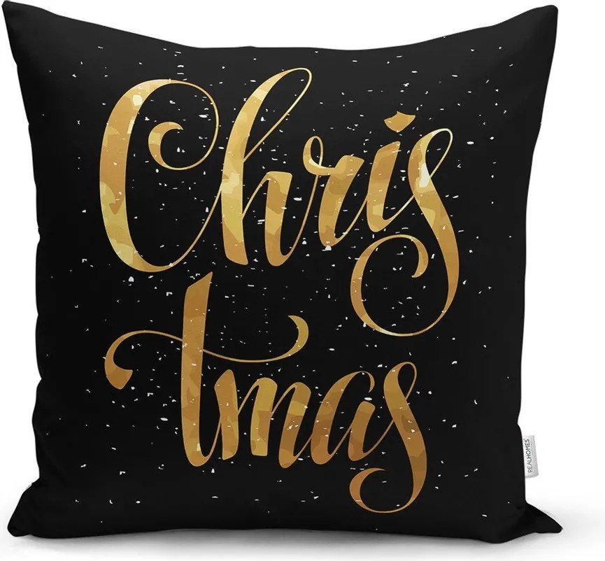 Povlak na polštář s vánočním motivem 43x43 cm Merry Christmas – Mila Home