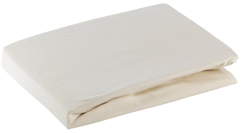 JERSEY PROSTĚRADLO 200X220 CM, VÝŠKA 30 CM BÉŽOVÉ