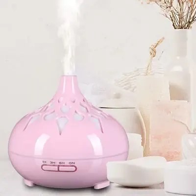 SIXTOL Palm růžový lesk / Aroma difuzer / 500ml / 12 W / Automatické v