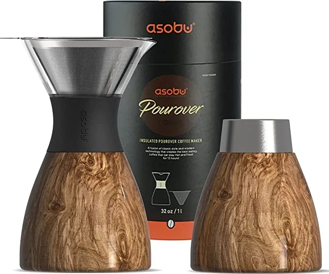 ASOBU Pour Over - Dřevo