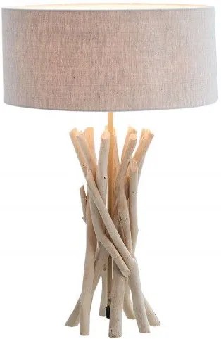 Deflee stolní lampa CARA DRIFTWOOD LAMSTOL38154naplavené dříví, lněné vlákno  40 cm x 62 cm x 40 cm 01112018205