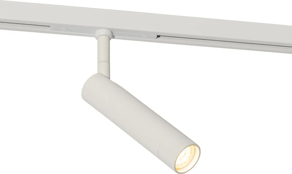 Moderní bílé bodové světlo pro jednofázový kolejnicový systém - Slimline Uzzy