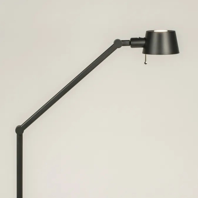 Stojací designová lampa Niki Black