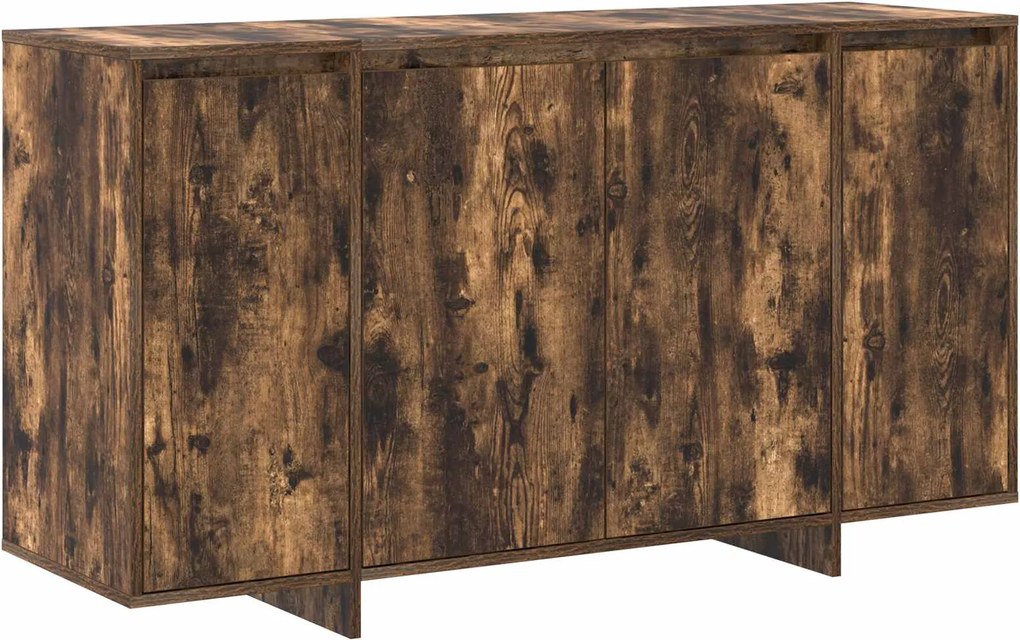 Servírovací skříň Kouřový dub 135 x 41 x 75 cm Kompozitní dřevo 3333890