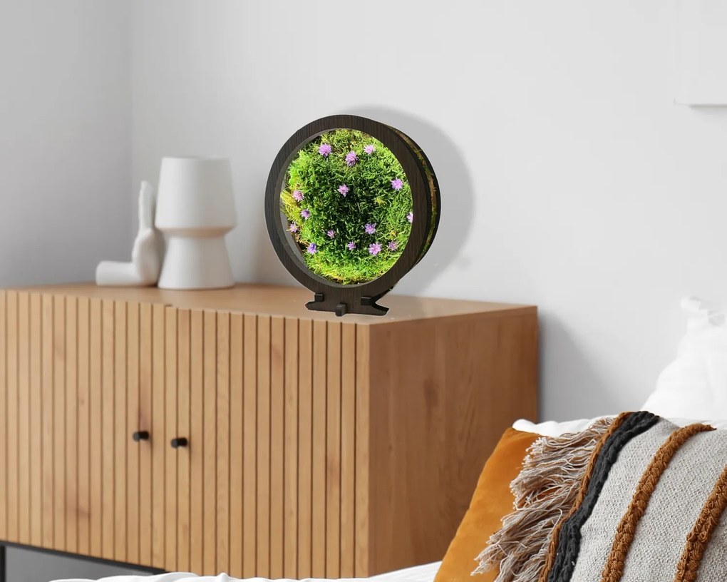 Li-Go "Slaměnky v mechu" lampa 20x22 cm