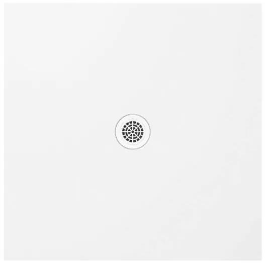 Polimat Čtvercová sprchová vanička z minerálního kompozitu Fresco 80x80 (90x90, 100x100) Mat Barva: Bílá, mat, Rozměry (cm): 100x100