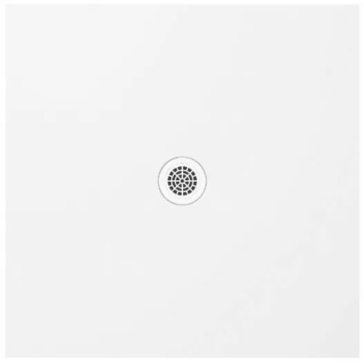Polimat Čtvercová sprchová vanička z minerálního kompozitu Fresco 80x80 (90x90, 100x100) Mat Barva: Bílá, mat, Rozměry (cm): 90x90
