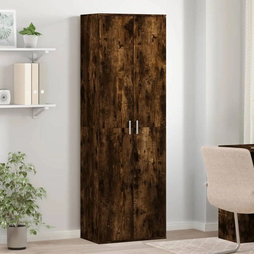 Skříň highboard dub sonoma 60 x 35 x 180 cm kompozitní dřevo 3276669