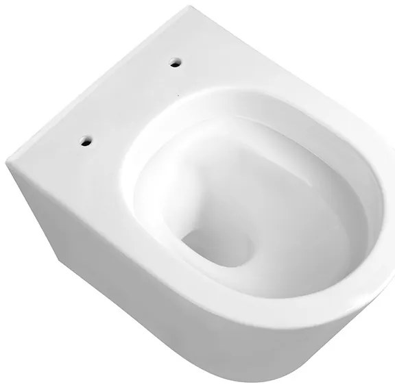 BPS-koupelny Závěsná WC mísa se SoftClose sedátkem HYD-4772, bílá