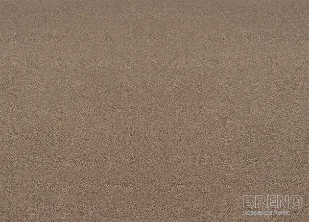 Breno Metrážový koberec MOUNT TWIST 90 světle hnědý, šíře 500 cm, Hnědá