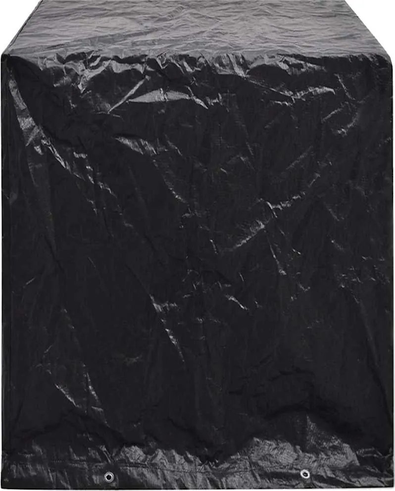 Plachty na zahradní nábytek/stolní tenis 2 ks 8 ok 160x55x182cm 279135