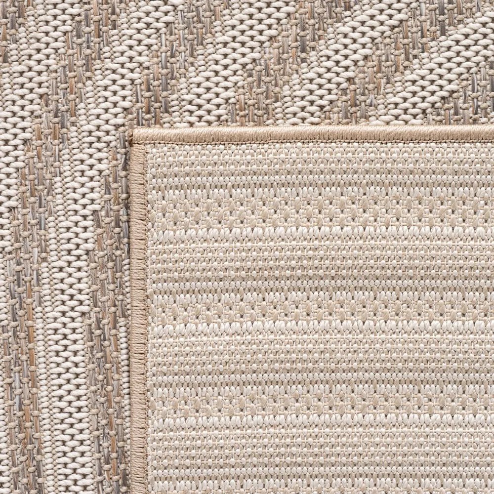 Béžový kulatý vnitřní a venkovní koberec ø 160 cm Desert 1301 – Ayyildiz Carpets