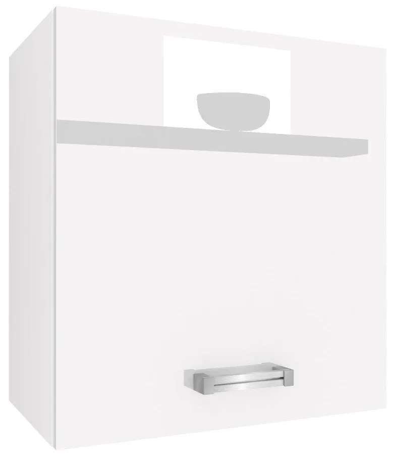 Kuchyňská skříňka Belini horní 60 cm bílý lesk  INF SG60/1/WT/W/0/D