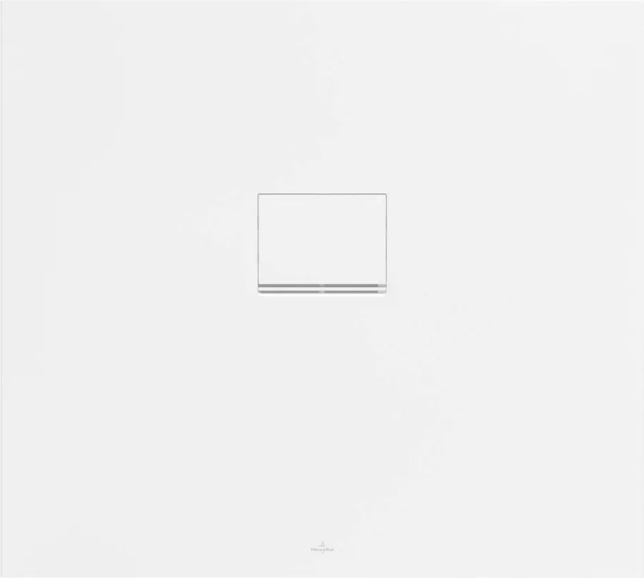 Villeroy & Boch Squaro Infinity - Sprchová vanička, 100x90 cm, Stone White UDQ1090SQI2V-RW