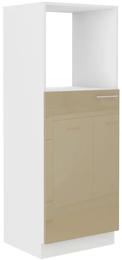 Kuchyňská Skříňka Lara 60dkpl-162 1f Bb Mdf Cappuccino Lesk