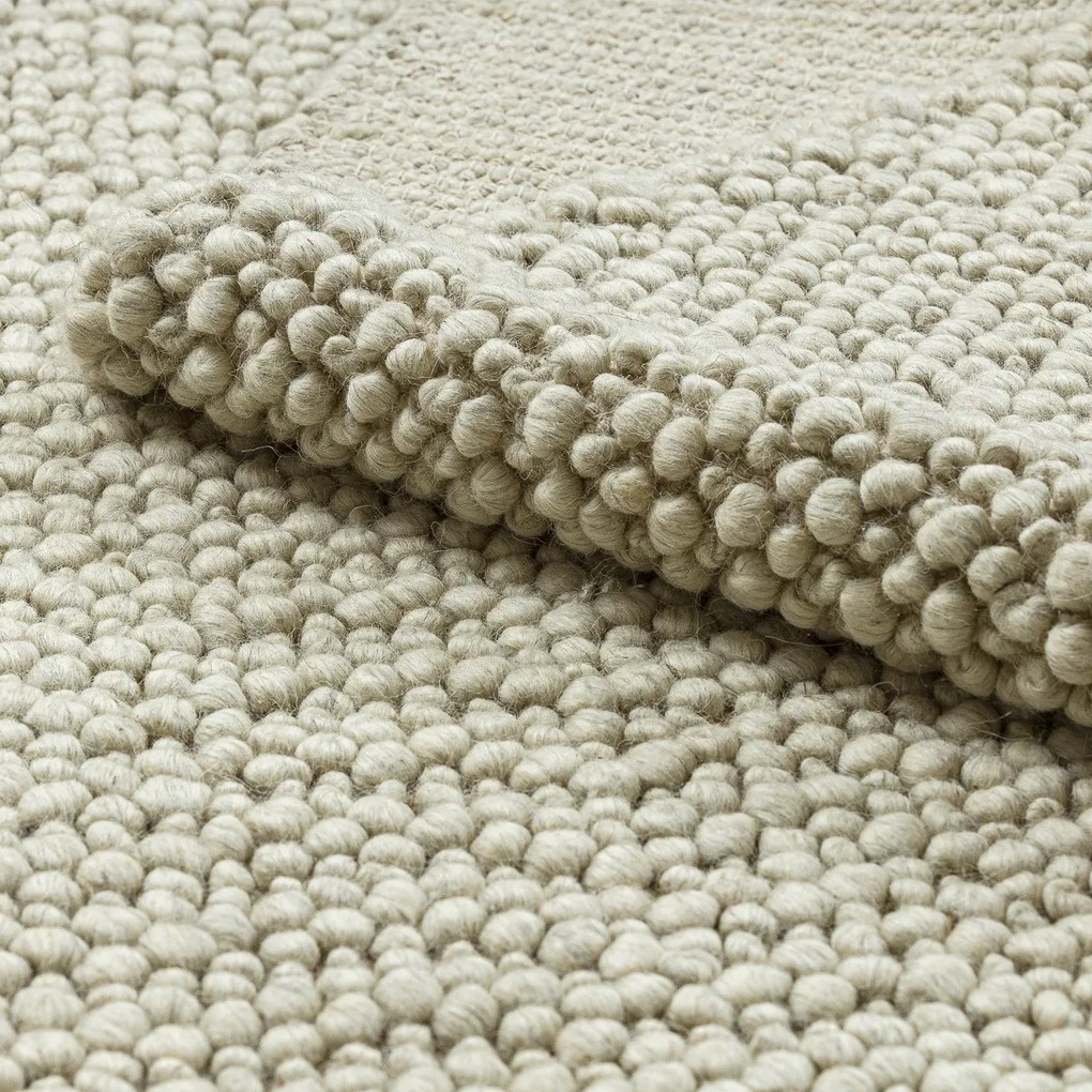 Dywany Łuszczów, Kusový koberec Tahar 99005B cream/grey, 200x290, béžová, ložnice