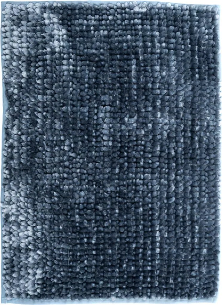 Multi-decor, Koupelnová předložka Chenille Velvet tm. šedá, 50x80, šedá, koupelna