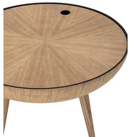 Konferenční stolek s úložným prostorem ronda ø 60 x 40 MUZZA