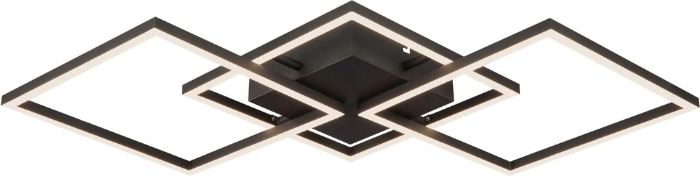 XXXLutz STROPNÍ LED SVÍTIDLO, 75,5/37/6 cm Novel - Stropní svítidla - 008983001202