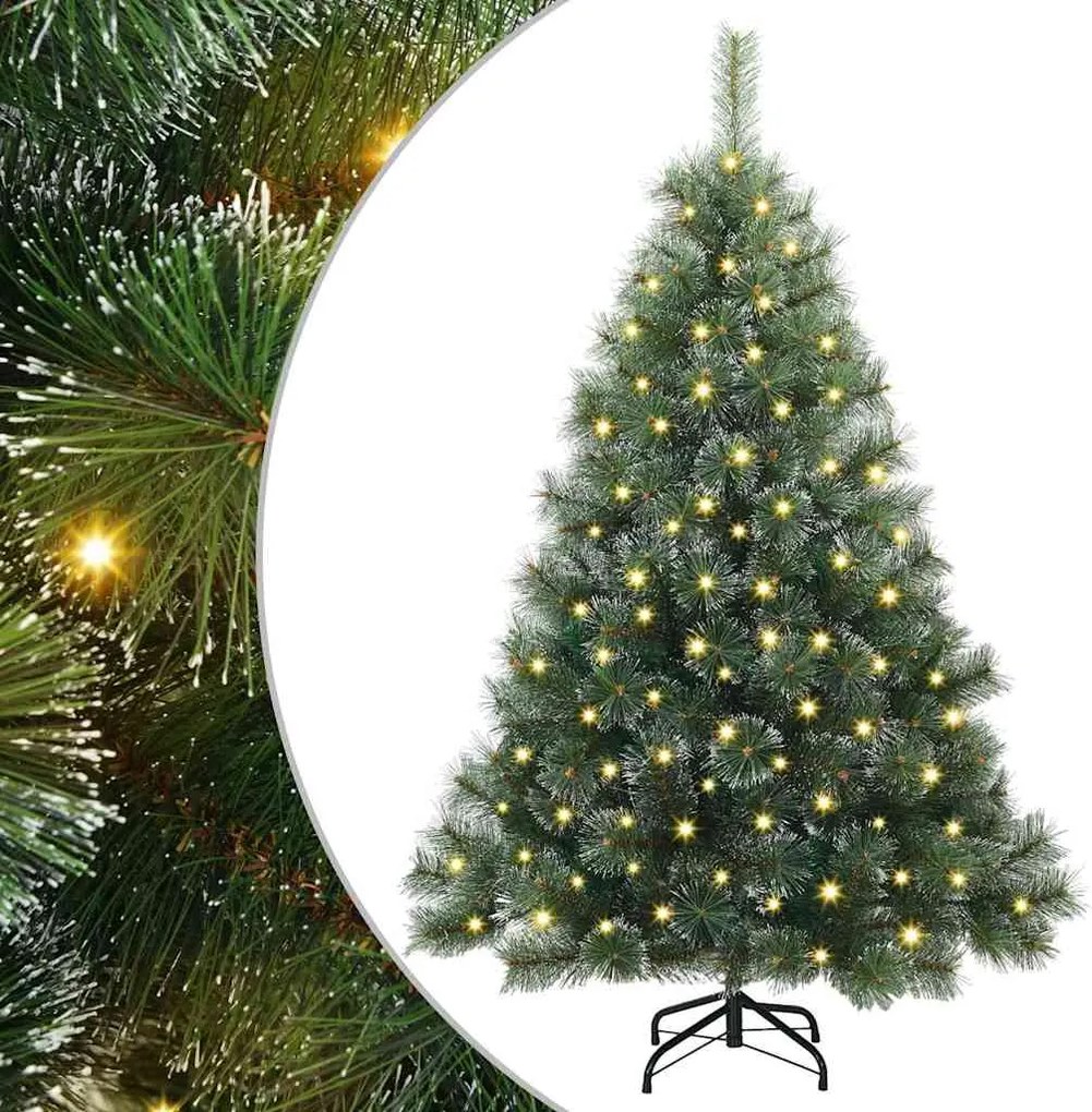 Umělý vánoční stromeček s stojanem Zelená 150 cm PE a PVC 3397831