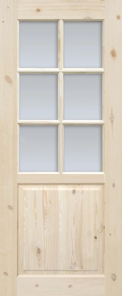 Posuvné Interiérové dveře Radex LUGANO 6S Šířka dveří: 70 cm