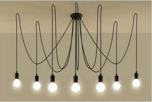Lustr SOLLUX Edison 7 E27 7x60W bez zdroje SL.0372