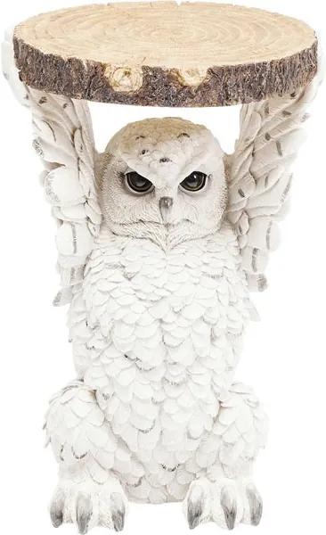 KARE DESIGN Odkládací stolek Animal Owl 35 cm