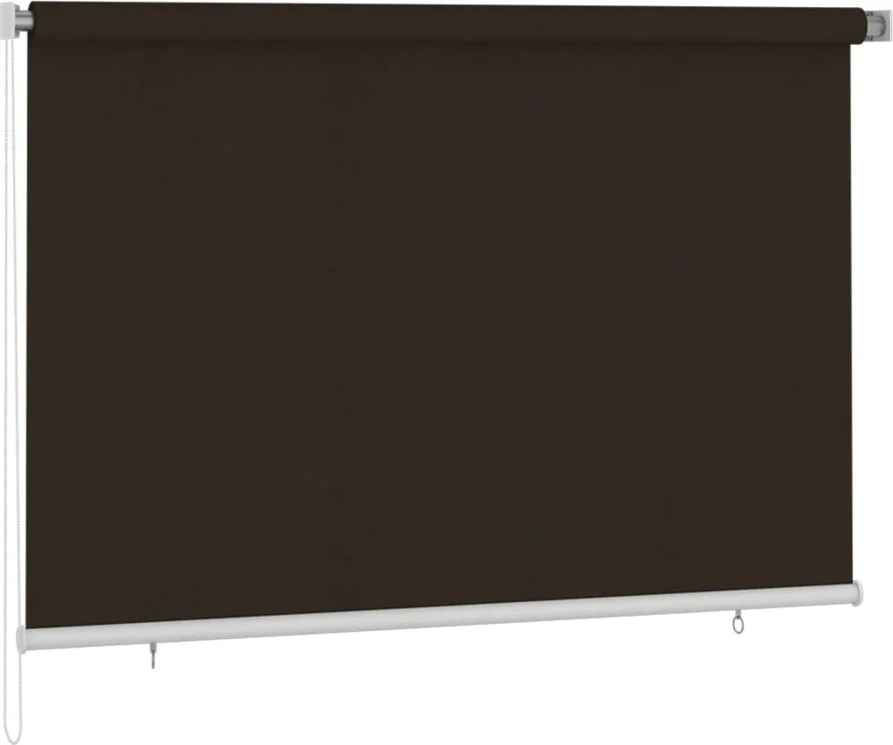 Venkovní roleta 225 (Š) x 140 (V) cm hnědá 312973