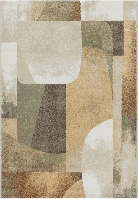 Breno Kusový koberec HARMONY 03/HZE, 120x170 cm, Vícebarevné/Béžová