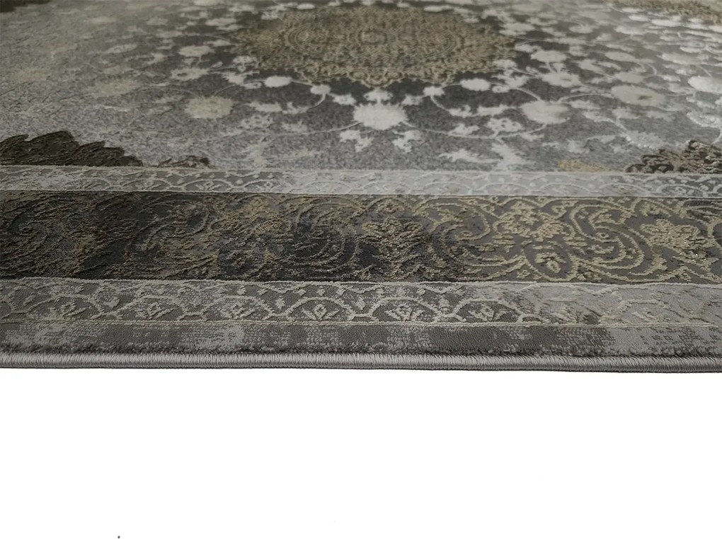 BE Koberec Deluxe 9091 BEIGE - béžový obdélníkový Rozměr: 60x100 cm