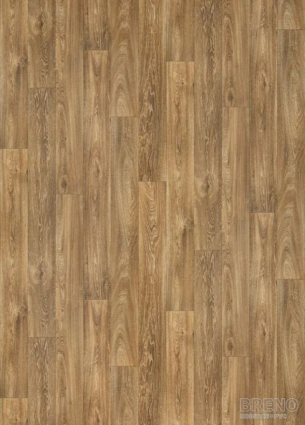 Breno PVC XTREME Havanna Oak 602M – hnědé dřevo, šíře 400 cm