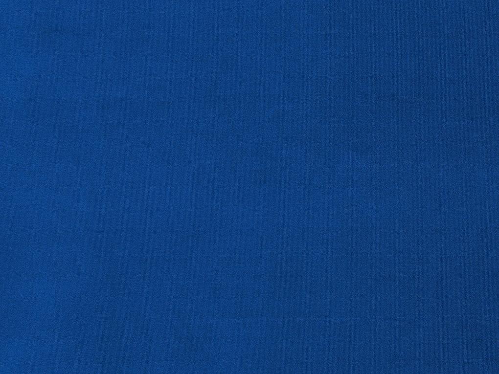 Sametová pohovka námořnická modrá AURE Beliani