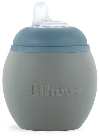 Elhée Učící hrneček Bubble Khaki Blue Grey