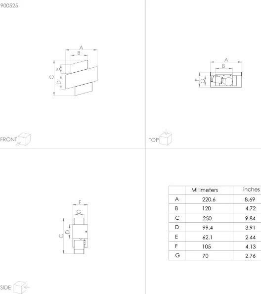 Eglo 900525 - Nástěnné svítidlo TIMPAROSSA 1xE27/40W/230V bílá