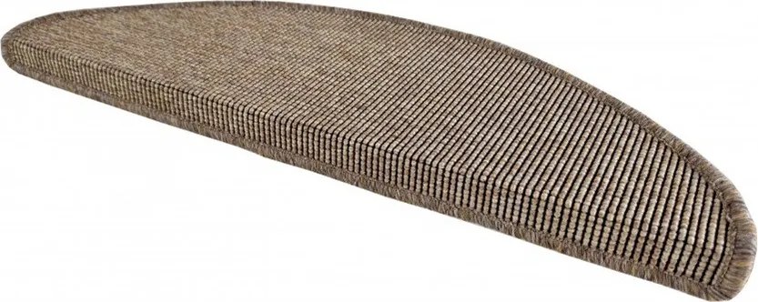Vopi Nášlapy na schody Nature NEW přírodní půlkruh, samolepící - 28x65 půlkruh (rozměr včetně ohybu)