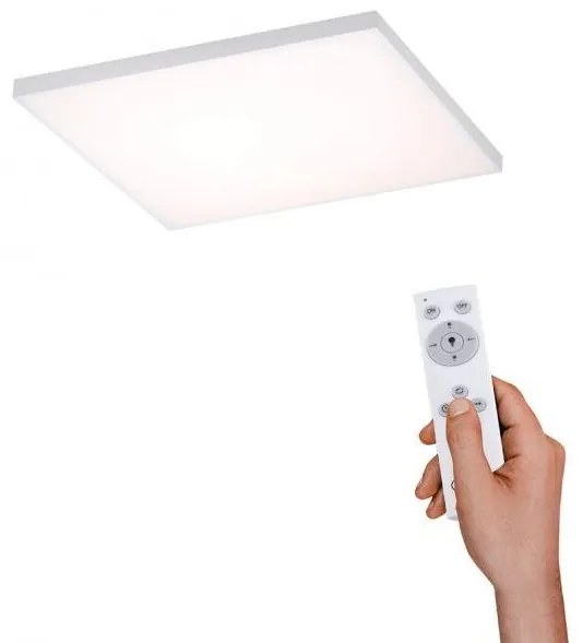 LD 15551-16 CANVAS LED stropní svítidlo hranaté v bílé s nastavitelnou teplotou barvy 2700-5000K a funkcí stmívání - LEUCHTEN DIREKT